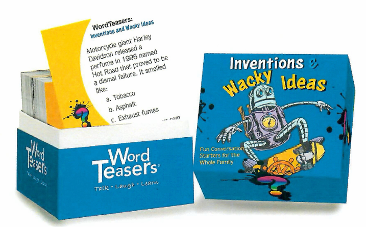 Word Teasers | Inventions and Wacky Ideas – Howell's Mercantile