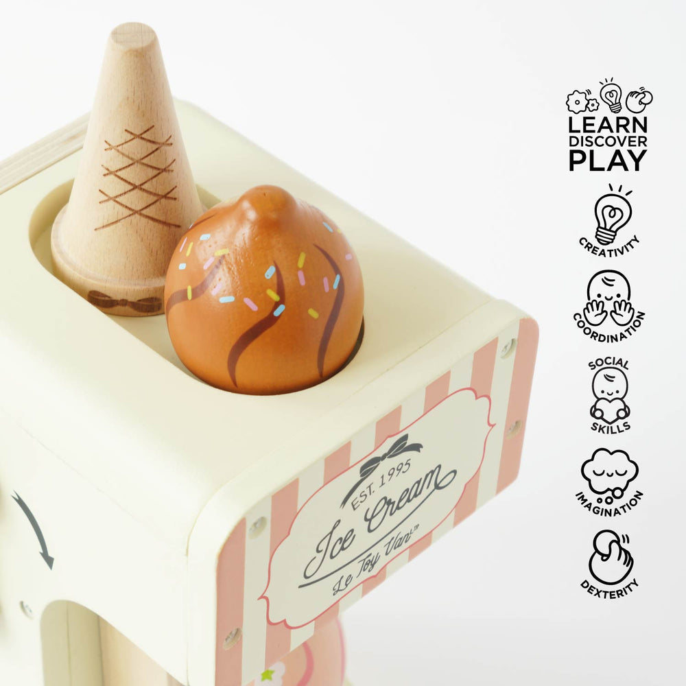 Ice Cream Machine & Play Food Cones – Howell's Mercantile
